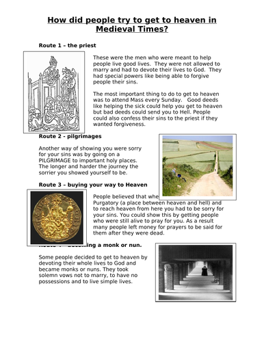 Religion in the Middle Ages | Teaching Resources