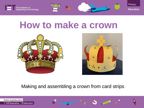 How to make a crown activity | Teaching Resources