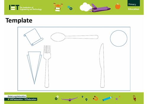 Design a place setting for a party | Teaching Resources