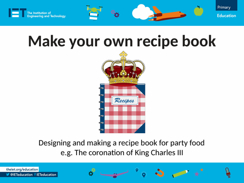 Handmade recipe book activity | Teaching Resources