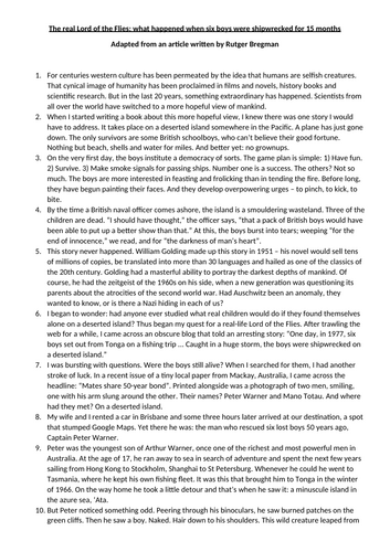 National 5 RUAE/Close Reading Resources | Teaching Resources