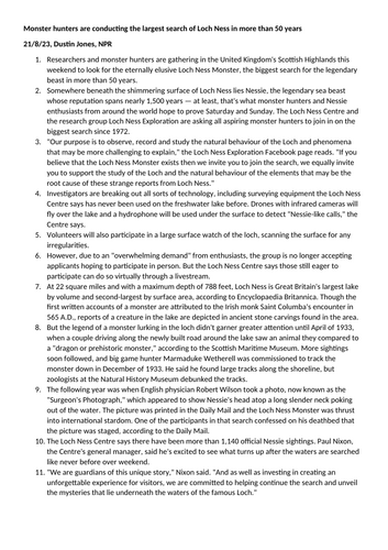 National 5 RUAE/Close Reading Resources | Teaching Resources