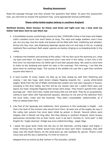 National 5 RUAE/Close Reading Resources | Teaching Resources