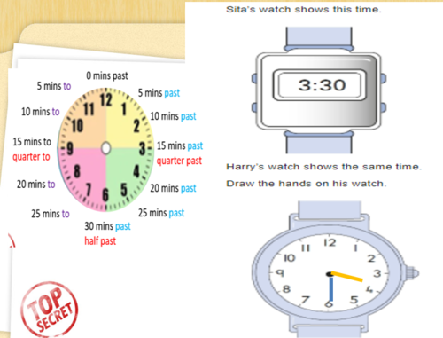 Year 2 SATS Reasoning Time practice | Teaching Resources