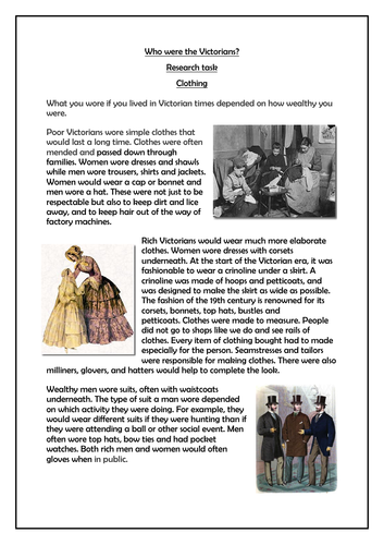 History KS2- Who were the Victorians? | Teaching Resources