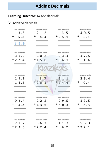 Decimals - Functional Skills Maths - Entry Level 2 | Teaching Resources