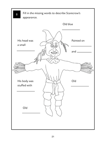 The Wonderful Wizard of Oz Workbook (6-10 years) | Teaching Resources