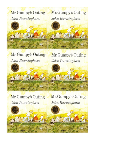 Mr Gumpy prediction focus reading comprehension lesson for Year 1 ...