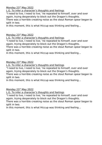 How to Train Your Dragon - Guided Reading - Complete 5-week Unit ...