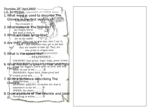 How to Train Your Dragon - Guided Reading - Complete 5-week Unit ...