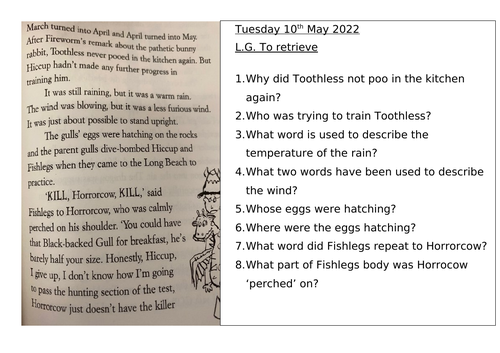 How to Train Your Dragon - Guided Reading - Complete 5-week Unit ...