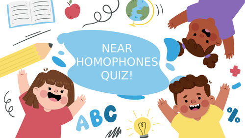 Near homophones Quiz | Teaching Resources