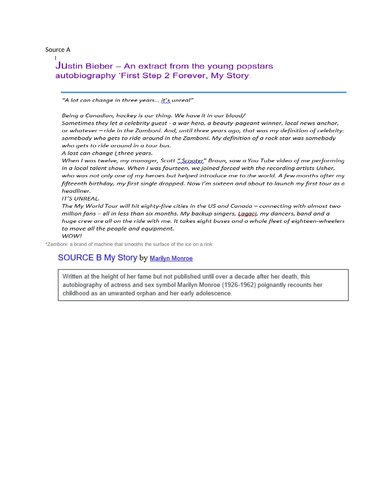 AQA English Language Paper 2 Q1-4 guided lessons to the exam | Teaching ...