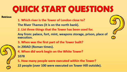 The Tower of London - Non-Fiction Text - Whole Class Reading Session ...