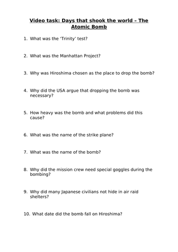 Cold War - entire unit of work (KS3 - Year 9) | Teaching Resources