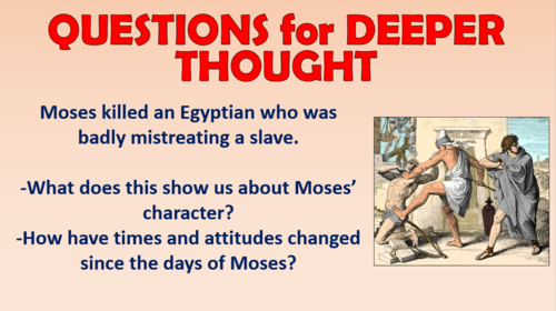 Judaism - Moses and the Burning Bush - Lesson! | Teaching Resources