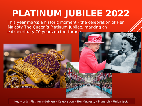 Her Majesty the Queens Platinum Jubilee 2022 | Teaching Resources