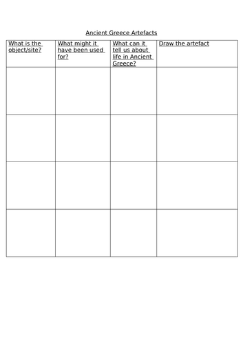 Ancient Greece planning mtp unit ks2 year 4 | Teaching Resources