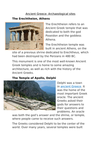 Ancient Greece planning mtp unit ks2 year 4 | Teaching Resources
