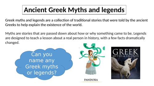 Ancient Greece planning mtp unit ks2 year 4 | Teaching Resources