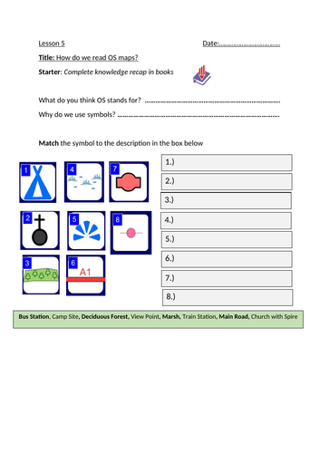 Map Reading - KS3 (Key Stage 3) | Teaching Resources