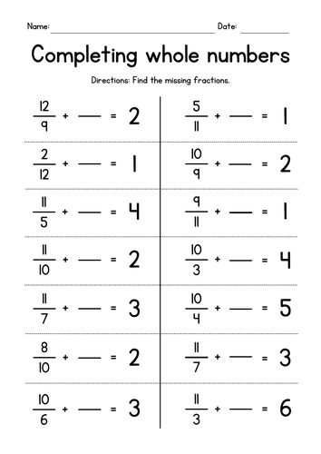 Adding & Subtracting Fractions & Mixed Numbers BUNDLE - Addition ...