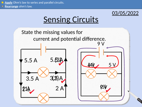 GCSE Physics: Sensing Circuits | Teaching Resources GCSE Physics: Sensing Circuits | Teaching Resources