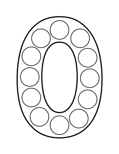 Dot Day Primary Numbers 1-10 Coloring Pages | Teaching Resources