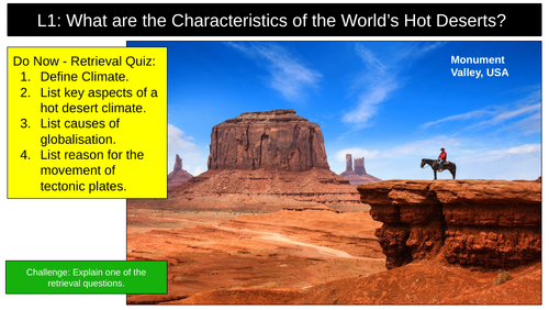Deserts AQA | Teaching Resources