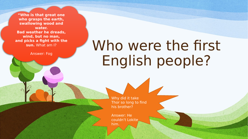 6. Key Stage 3 Migration to Britain- Who were the First English people ...