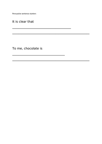 Charlie and the Chocolate Factory - Persuasive Speech to Mr Wonka ...