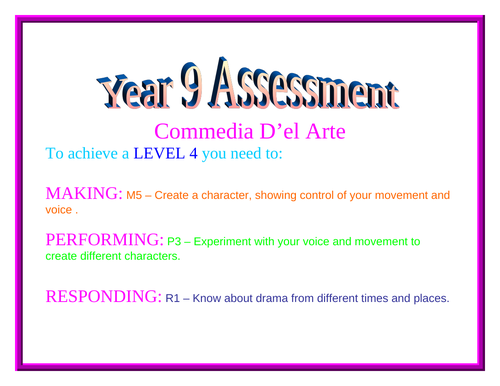 Commedia D'ell Arte: Extensive Drama resource pack | Teaching Resources