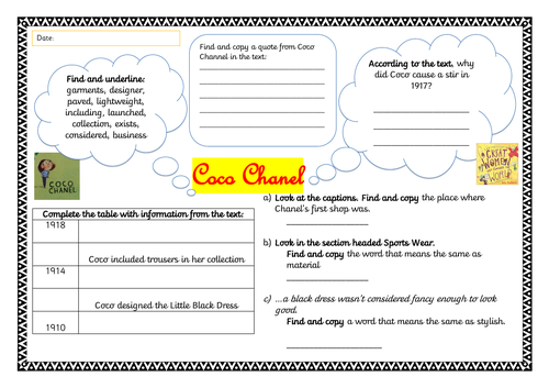 Guided / Shared Reading Fantastically Great Women Who Changed The World ...