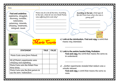 Guided / Shared Reading Fantastically Great Women Who Changed The World ...