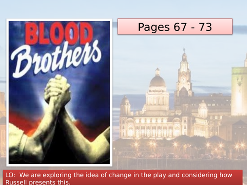 Eduqas GCSE English Literature - Blood Brothers 6 Week SOW + Revision ...