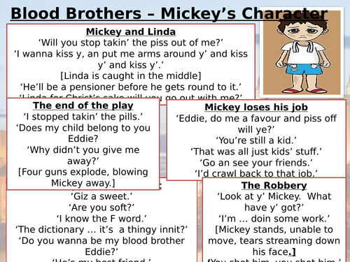 Eduqas GCSE English Literature - Blood Brothers 6 Week SOW + Revision ...