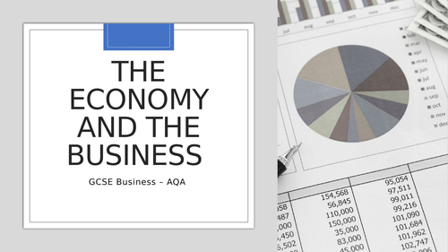 GCSE Business AQA | The economy and the business | Teaching Resources