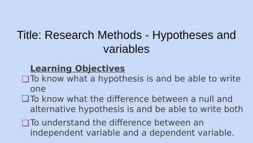 OCR GCSE Psychology Research Methods full unit | Teaching Resources