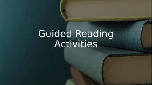 Guided Reading Tasks for small group or whole class | Teaching Resources