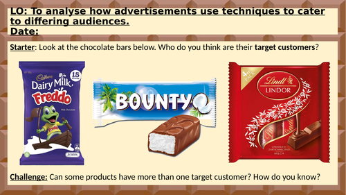 Persuasive Writing - KS3 (Chocolate Project) | Teaching Resources