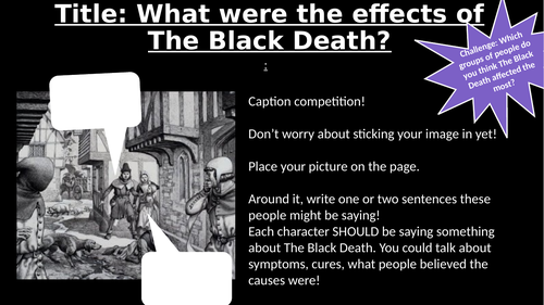Consequences of The Black Death | Teaching Resources