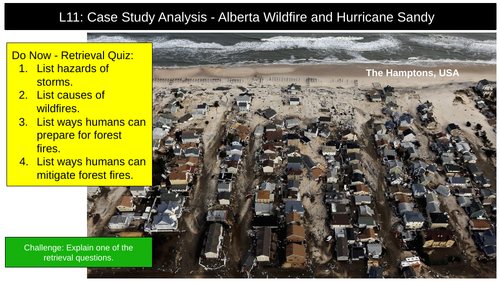 Hazards Case Study AQA | Teaching Resources