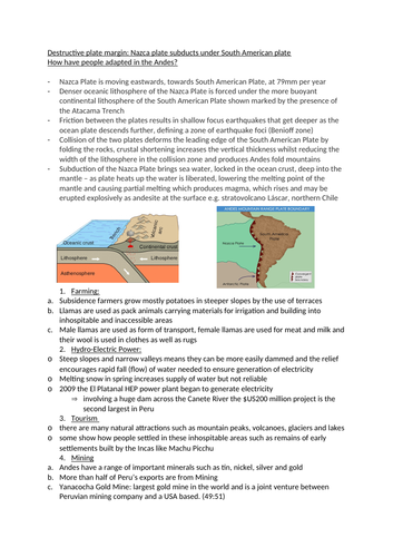 OCR Geography A Level Hazardous Earth Revision Pack | Teaching Resources