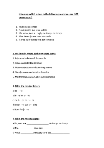 Free time listening read aloud by teacher | Teaching Resources