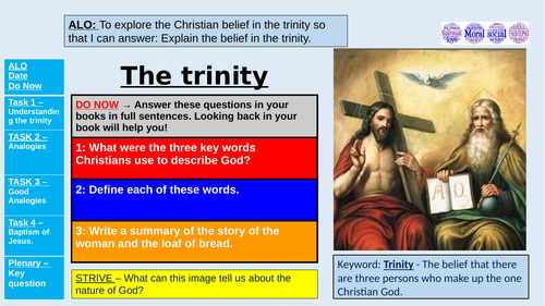 The trinity - Christianity. | Teaching Resources
