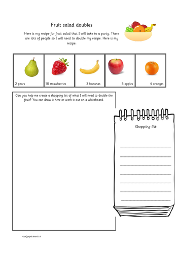 EYFS/Year 1 doubling | Teaching Resources