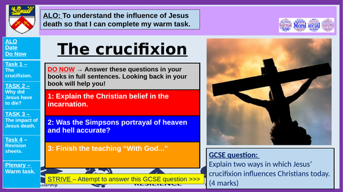 Crucifixion - Christianity. | Teaching Resources