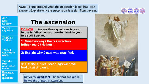 The ascension - Christianity | Teaching Resources