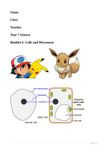 AQA KS3 booklets BIOLOGY | Teaching Resources