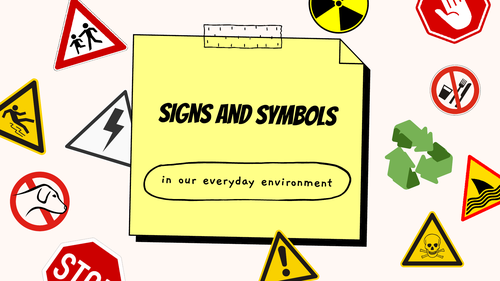 Signs and Symbols Lesson Plan with Resources | Teaching Resources Signs and Symbols Lesson Plan with Resources | Teaching Resources